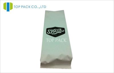 China White Stand Up Pouch Logo Printing Side Gusset Standing for Nuts for sale
