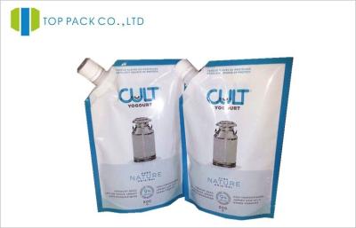 China Heat Seal Plastic Stand Up Spout Pouch For Water , recyclable for sale