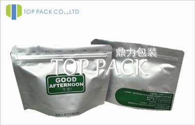 中国 くだらないアルミ ホイルは ジップロック 80micron - 200ミクロン が付いている袋を立てます 販売のため