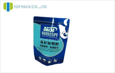 China Plastic Foil Pet Food Bag Protein Powder Stand Up Pouches Packaging Bags for sale