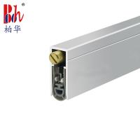 China U Shape Automatic Dorp Down Door Bottom Seals Fully Cover Rubber Strips for sale