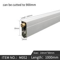 China U Shape Automatic Dorp Down Door Bottom Seals Fully Cover Rubber Strips for sale