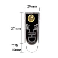 China Anodized Finish Automatic Door Bottom Seals For Entryways for sale
