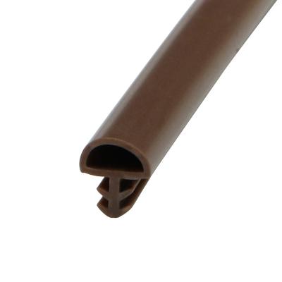China De uitgedreven RubberTochtstrip van pvc voor Houten goedgekeurd Deurce Te koop