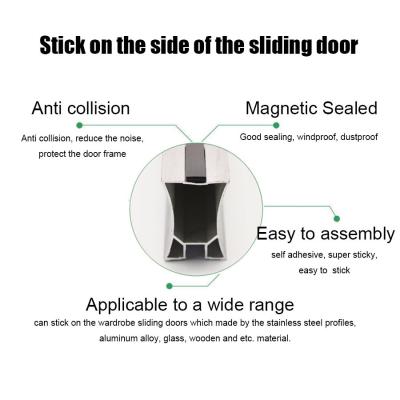 Cina Materiale magnetico autoadesivo del guardaroba della striscia antipolvere del sigillo alla porta in vendita
