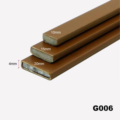 China Hard PVC Shell Heat Resistant Seal Fireproof Intumescent Sealing for sale