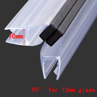 Chine la porte magnétique de PVC de bande de joint de porte de douche de salle de bains de 10mm 90° bourrelet à vendre