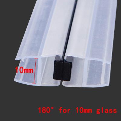 China 10mm Strook van de de Douchedeur van pvc 180° de Magnetische met het Verouderen Weerstand Te koop