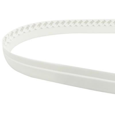 Cina Guarnizione autoadesiva della porta a lamelle del tempo del silicone con 3M Glue Tape White 45mm in vendita