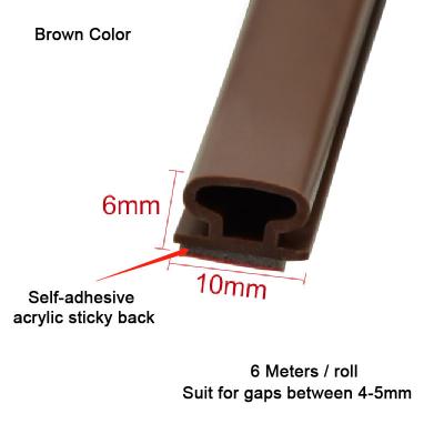 China 6mm van de Strokend van het Hoogtesilicone de Rubberverbindingen van de de Vorm Antibotsingsdeur Te koop