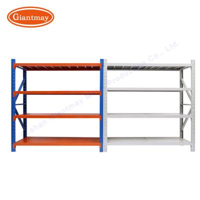 Cina Commercial Iron Shelf System Warehouse Rack Floor Standing Display Unit in vendita