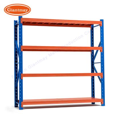 Cina Commercial Iron Shelf System Warehouse Rack Floor Standing Display Unit in vendita