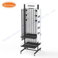 China Movable Wire Display Racks for sale