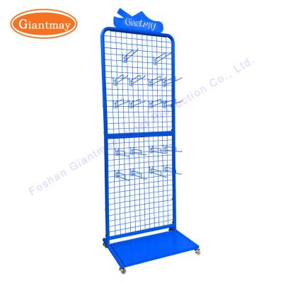 China De Tribune van Chip Rack Metal Wire Display van de winkelaardappel Te koop