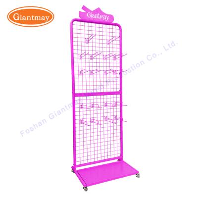 China De Tribune van Chip Rack Metal Wire Display van de winkelaardappel Te koop
