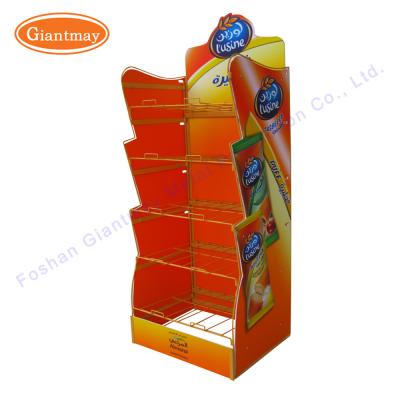 China Advertising Snack Bar Candy Store Display Hanging Basket Stand for sale