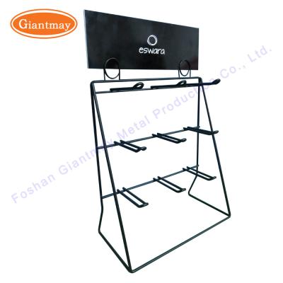 China Ornament Counter Accessory Rack Table Top Display Shelves for sale