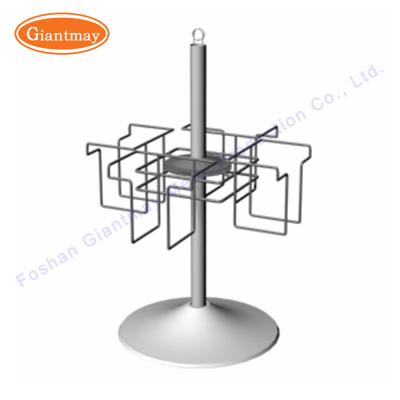 China Counter Shelves Tabletop CD Wire Metal Display Rack for sale