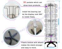 China 360° Rotating Postcard Holder Stand for sale