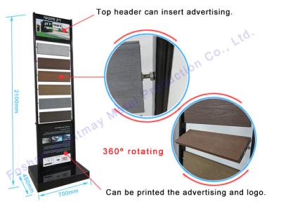 China Granite Ceramic Metal Display Rack Wooden Tile Stand for sale