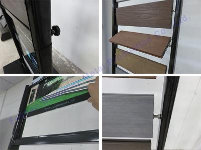 China Granite Ceramic Metal Display Rack Wooden Tile Stand for sale