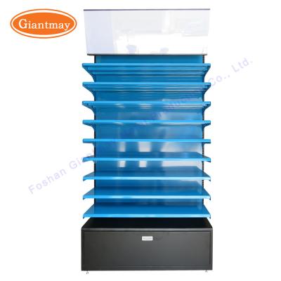 China Retail Store Makeup Product Exhibition Floor Display Stand for sale