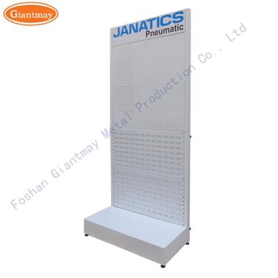 Cina Scaffale del gancio di Pegboard del metallo per l'esposizione al minuto del supporto dei depositi in vendita