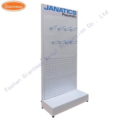 Cina Scaffale del gancio di Pegboard del metallo per l'esposizione al minuto del supporto dei depositi in vendita