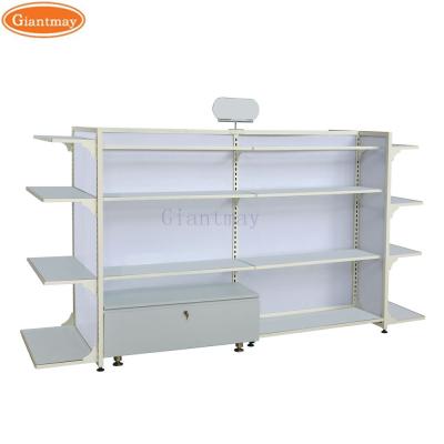 China Supermarket Retail Display Shelves Gondola Snack Grocery Racks for sale
