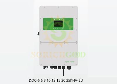China Compatible with Lithium-ion Batteries HV Three-phase Hybrid Inverter for Energy Storage for sale
