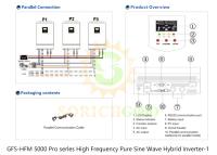 China Multi Function Hybrid Inverters For Essential Appliances And Continuous Operation for sale