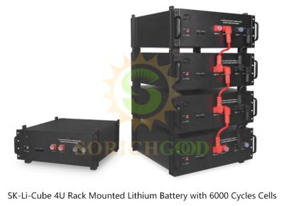 China 51.2V100Ah Scalable and Lithium Battery Storage for Off-Grid Solar Power Systems for sale
