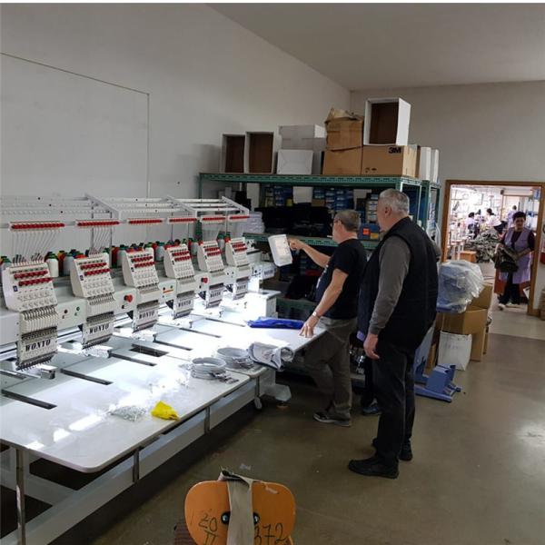 Quality WONYO High-Speed Metal 6-Head Multi-head Computerized Embroidery Machine with 9 for sale
