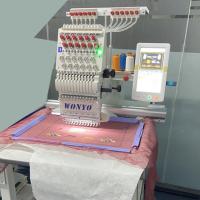 Quality Hot Sale Wonyo Single Head Computerized Jacket Embroidery Machine on Fabrics and for sale