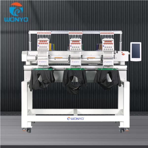 Quality Wonyo High-Speed 3-Head Computerized Programmable Embroidery Machine - Hot Sale for sale