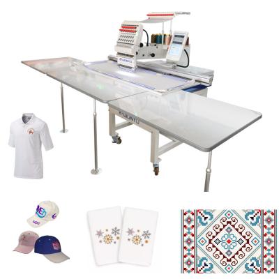 China High-Precision 3-in-1 Single Head Computerized Cross Stitch Embroidery Machine (500-1200 MM Working Area) for sale
