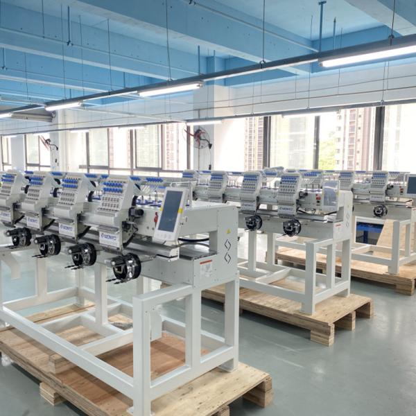 Quality Wonyo Width Voltage 4 Head Computerized Embroidery Machine for Caps and T Shirts for sale