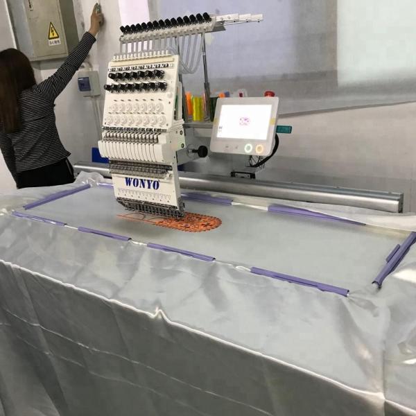Quality High Speed Single Head 12/15 Colors Sequin and Beads Embroidery Machine for sale
