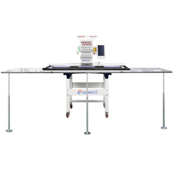 Quality Digital Single Head Flat Embroidery Machine with Sequin and Cording Device for sale