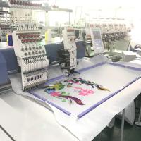 China Digital Single Head Flat Embroidery Machine with Sequin and Cording Device for sale