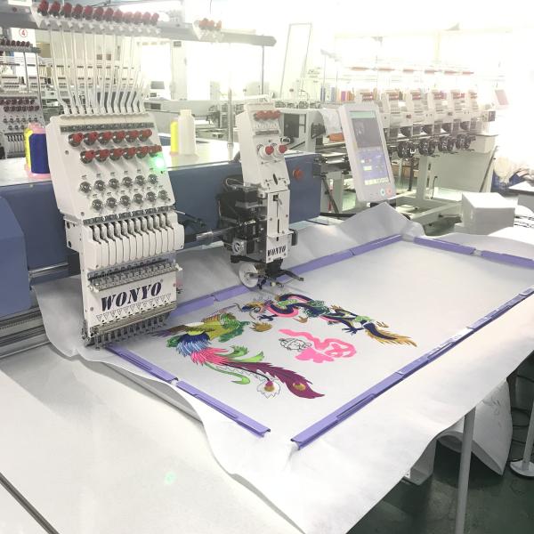 Quality Digital Single Head Flat Embroidery Machine with Sequin and Cording Device for sale