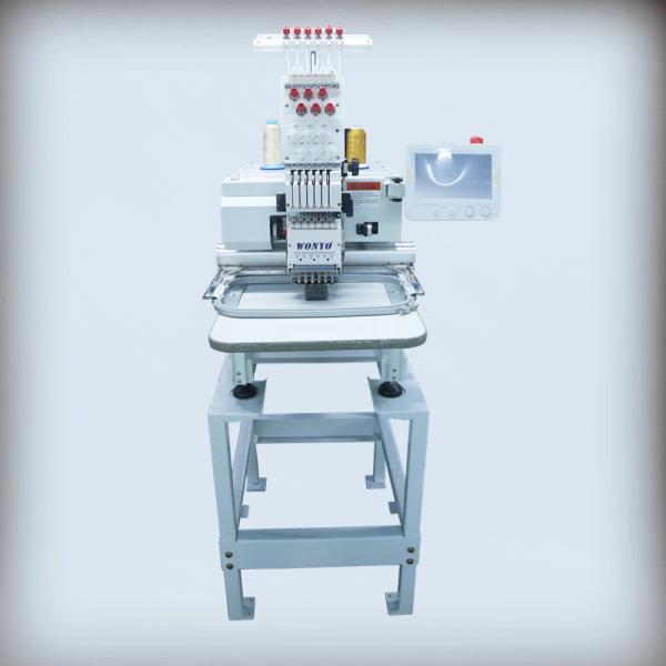 Quality Small Single Head 3d Computerized Embroidery Machine for Clothes and Hats for sale