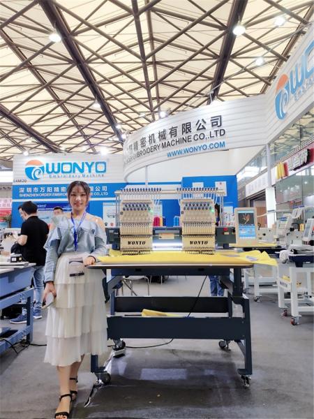Quality Wonyo Industrial 2 Head Embroidery Machine for sale