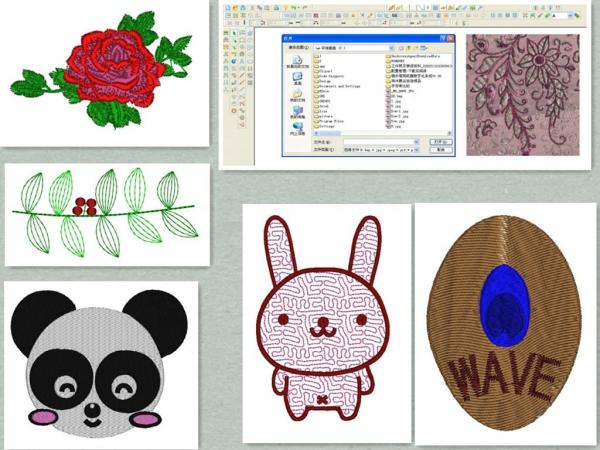 Quality Promotion!! Similar Wilcom Original Isew Embroidery Machine Digitizing for sale