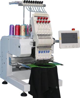 China Computerized Embroidery Machine Mini Single Head 1 Head Suitable for House and Studio Use for sale