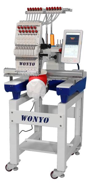 Quality 12 Needles Single Head Embroidery Machine for sale