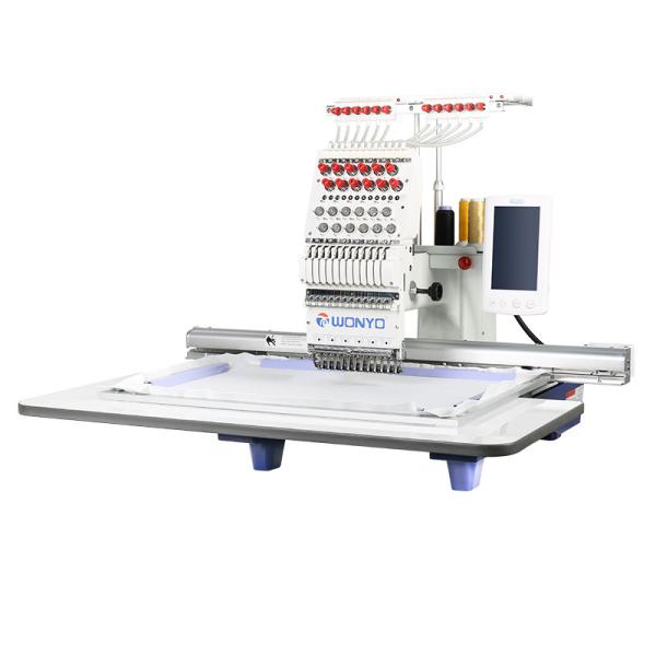 Quality 12 Needles Single Head Embroidery Machine for sale