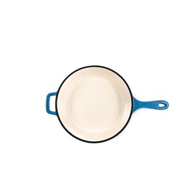 China 3 Quart Gietijzeren Koekenpan Braadpan 2 In 1 Bakken Multifunctioneel Te koop