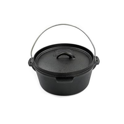China Pre Seasoned Cast Iron Dutch Oven Seasoning Cast Iron Camp Oven for sale
