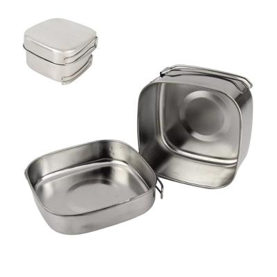 中国 6本/セット キャンプクックセット ステンレス シルバー 磨き仕上げ 販売のため